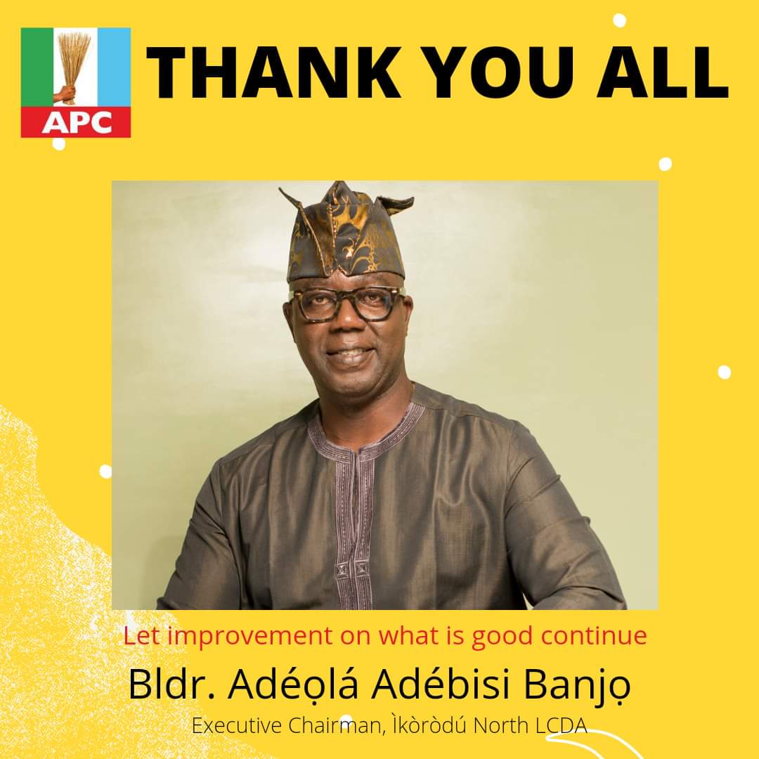 Banjo Adeola Campaign Team expresses gratitude to Party Leaders ...