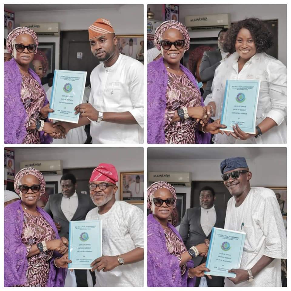 PRINCESS RASHEEDAT ADU INAUGURATES NEW COUNCIL EXECUTIVES IN IRU ...