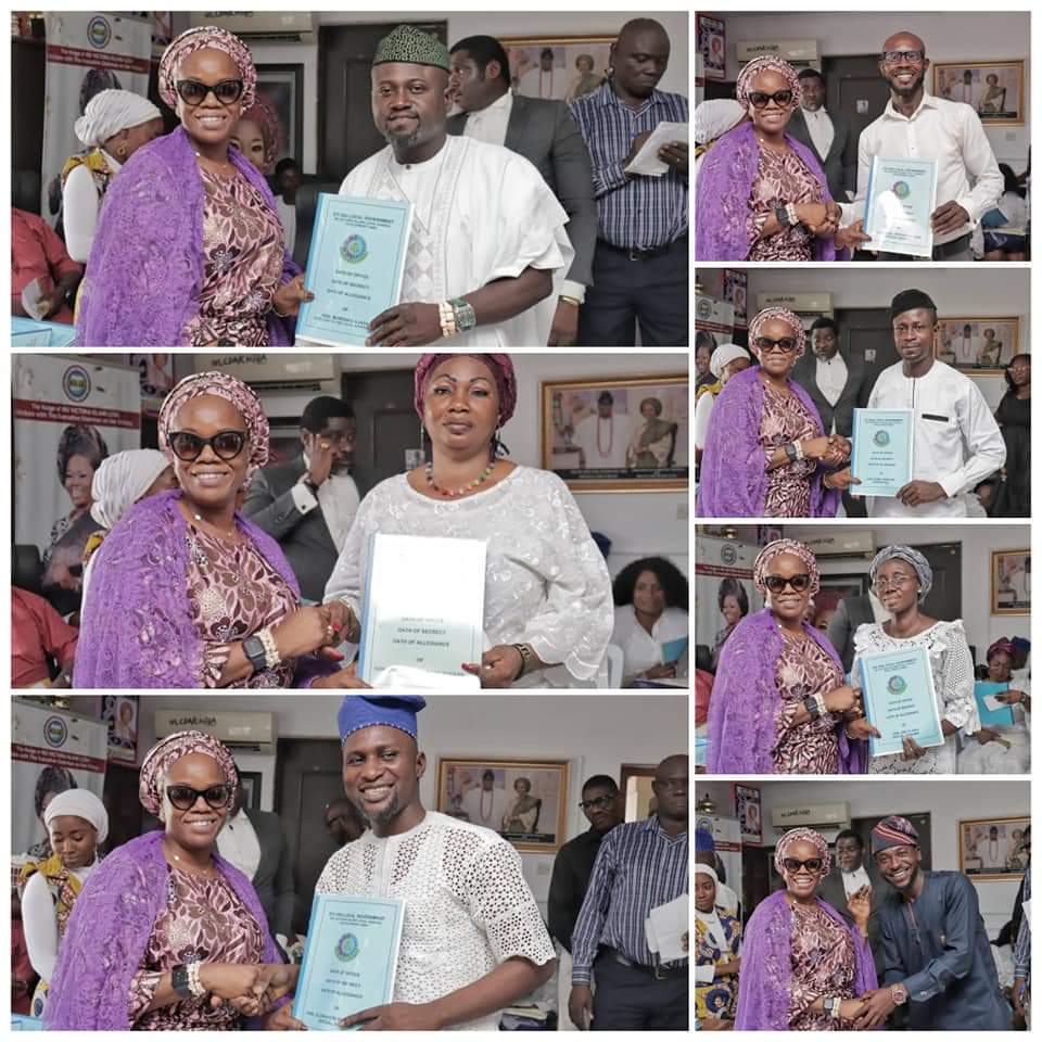 PRINCESS RASHEEDAT ADU INAUGURATES NEW COUNCIL EXECUTIVES IN IRU ...