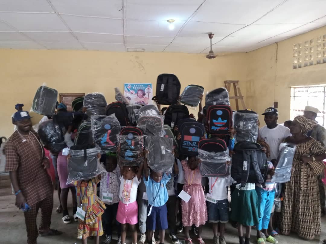 HON. BOLA ADARAMOLA BAGS CHILDREN AS SHE CELEBRATES ONE YEAR IN OFFICE ...