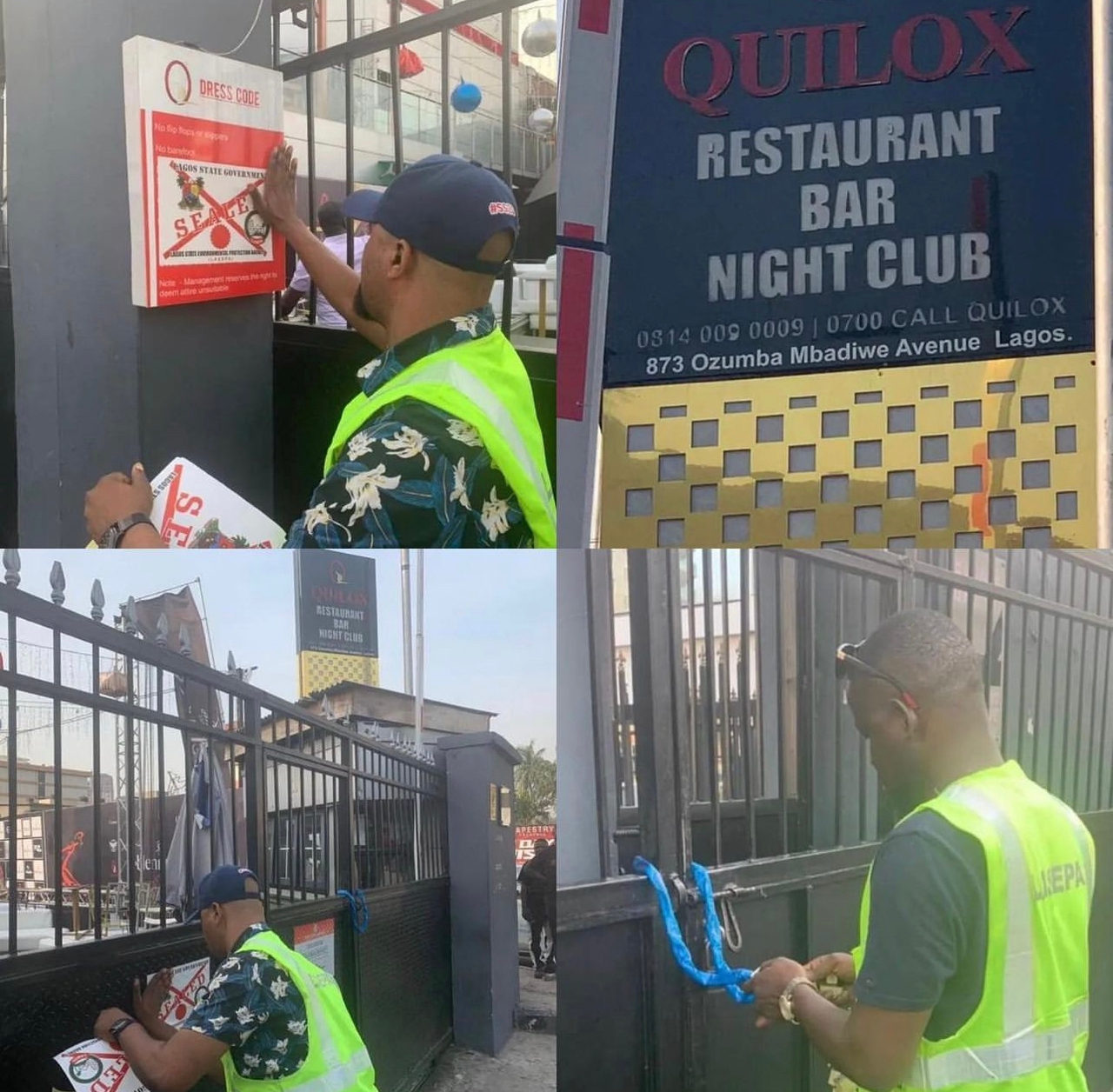 NOISE POLLUTION: LAGOS SHUTS QUILOX CLUB ~Ajasa-Info – AjasaInfo