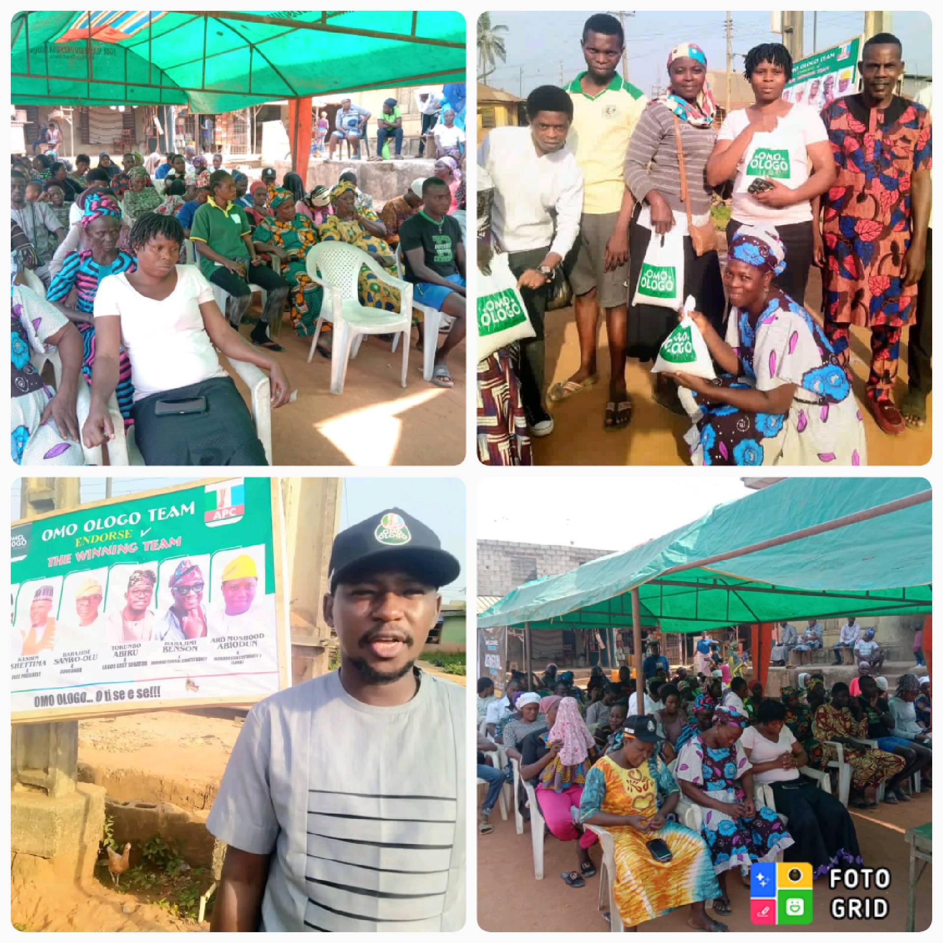 OMO OLOGO TEAM APPRECIATE APC MEMBERS, GIVES OVER 300 FOOD ITEMS TO ...