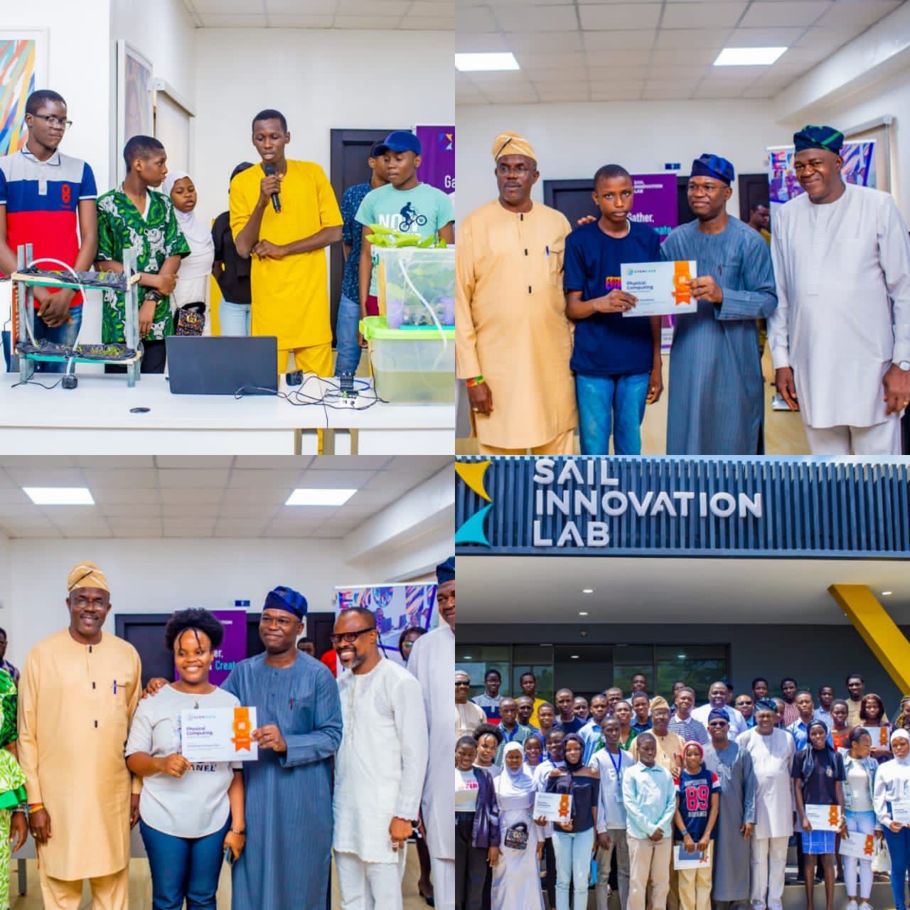 SAIL Innovation Lab Holds Graduation Ceremony For Participants of STEM ...