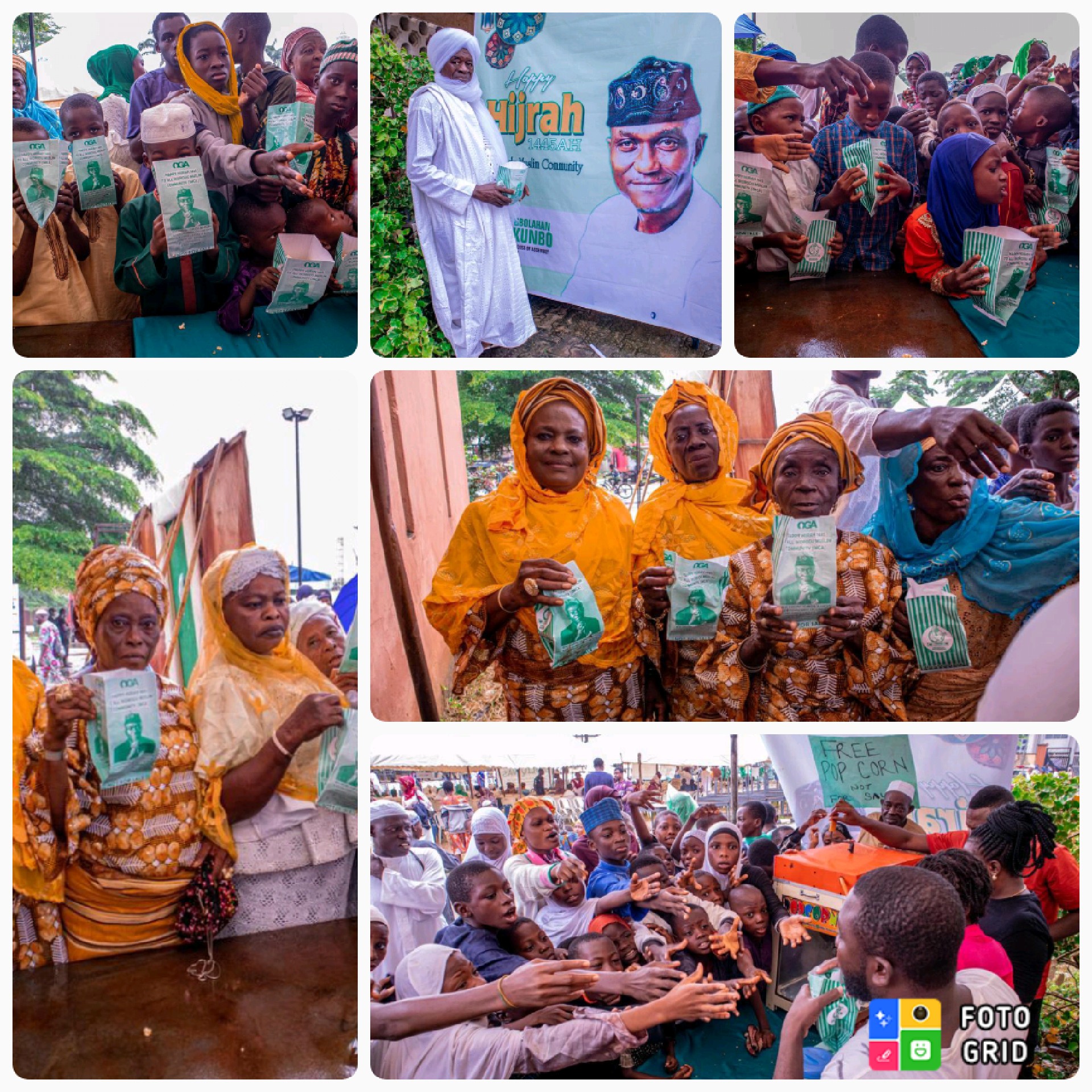 Hon. Gbolahan Ogunleye Celebrates with the Muslim Community in Ikorodu ...