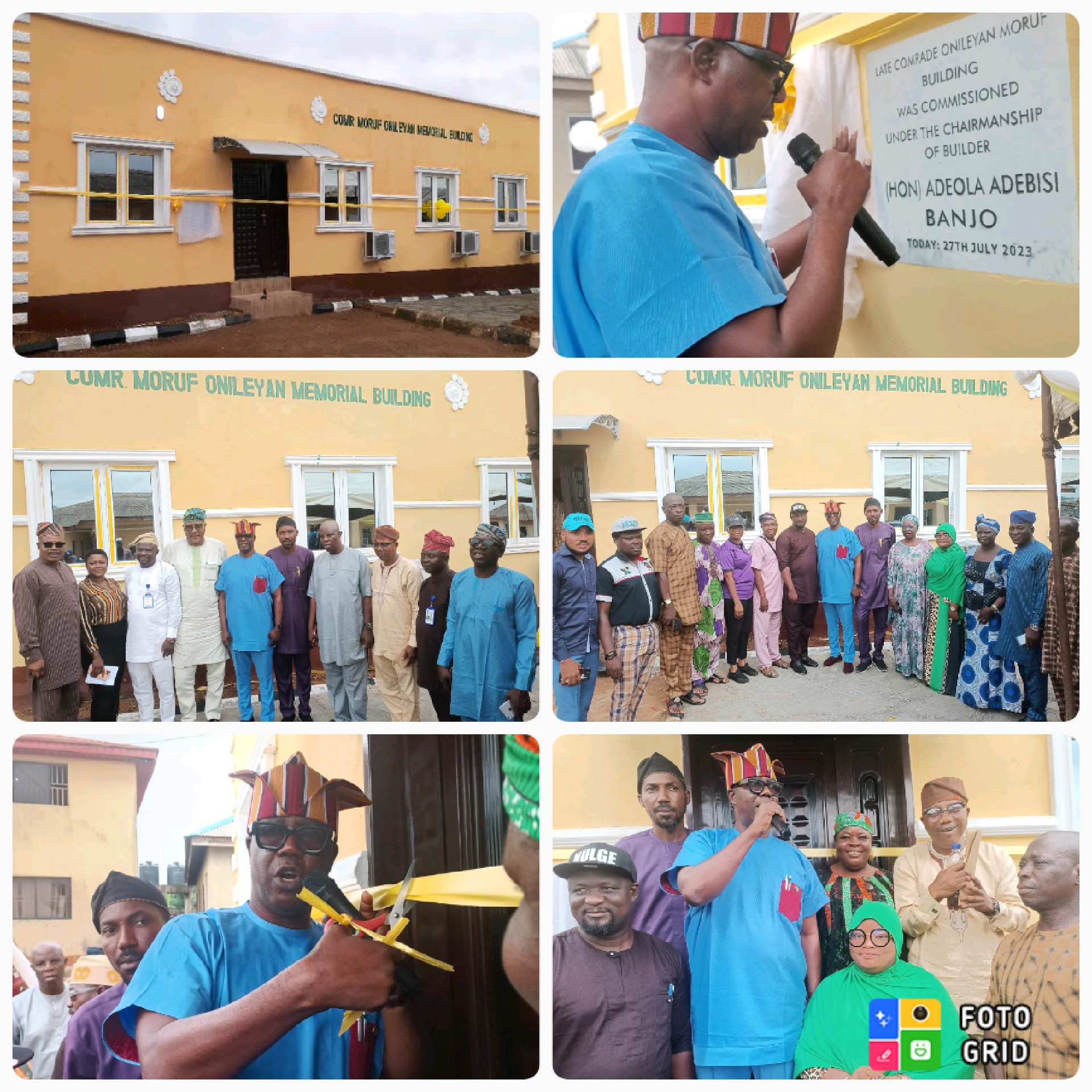 BUILDER DEOLA BANJO COMMISSIONS BLOCK OF NINE OFFICE SPACES IN HONOUR ...