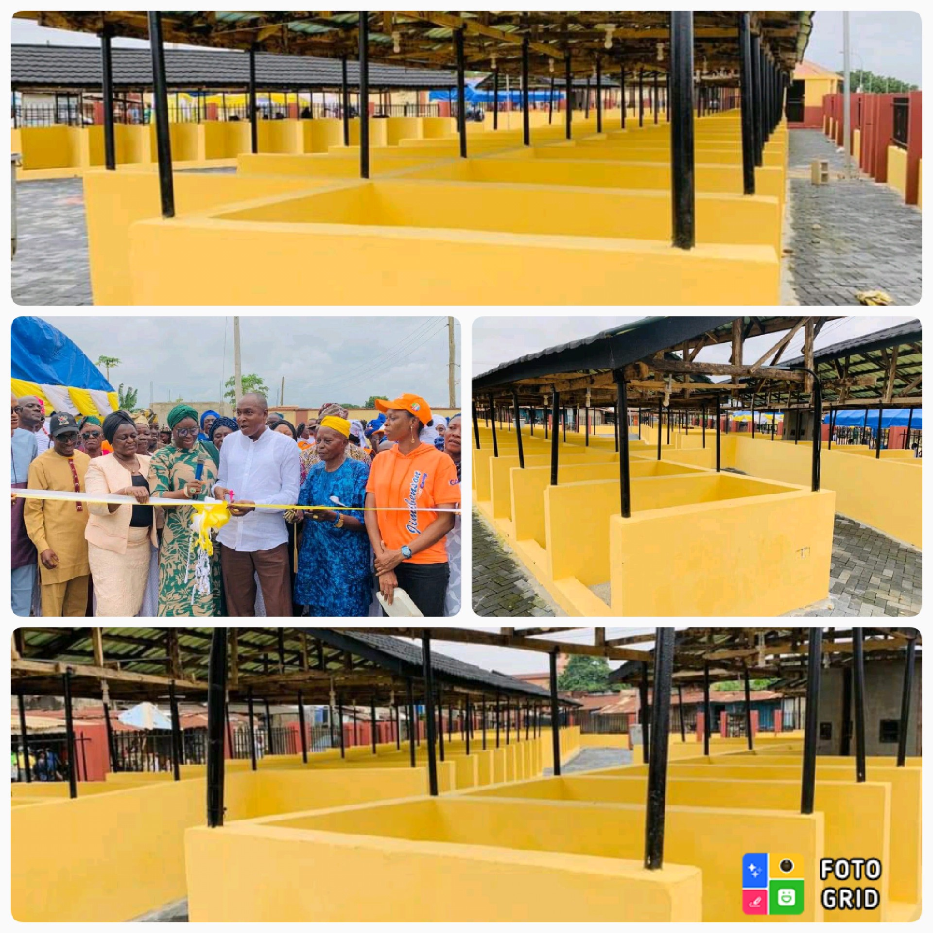 Rep. Babajimi Benson Commissions Newly Reconstructed Obun-Ale Market in ...