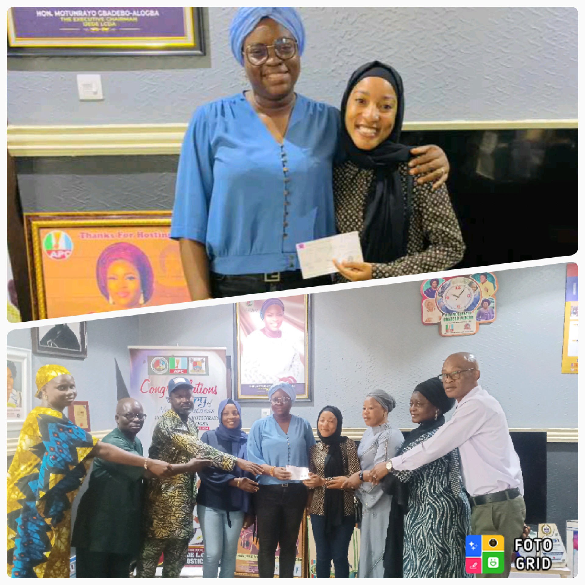 Hon. Motunrayo Gbadebo-Alogba Honors Outstanding Graduate from Ikorodu ...