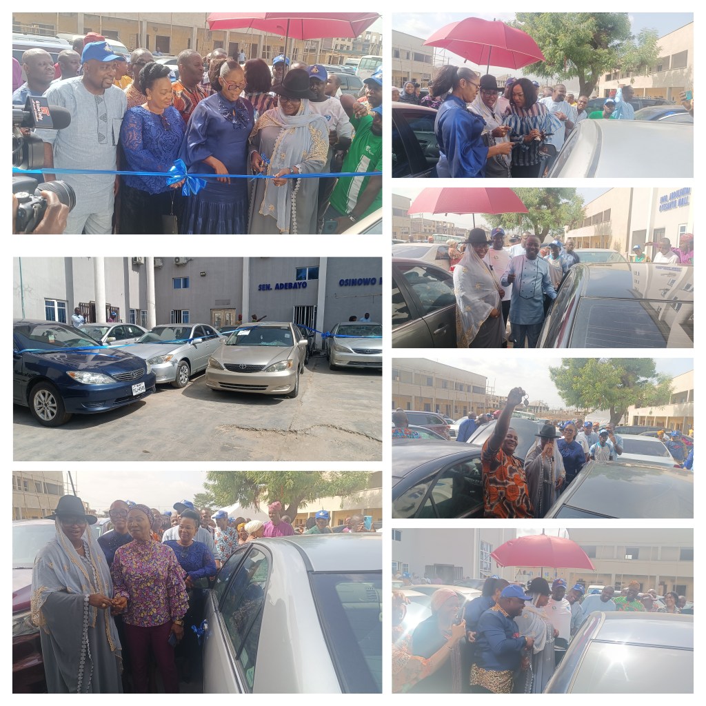 Princess Samiat Bada presents Official Vehicle to HODs and HOU of Ikosi ...