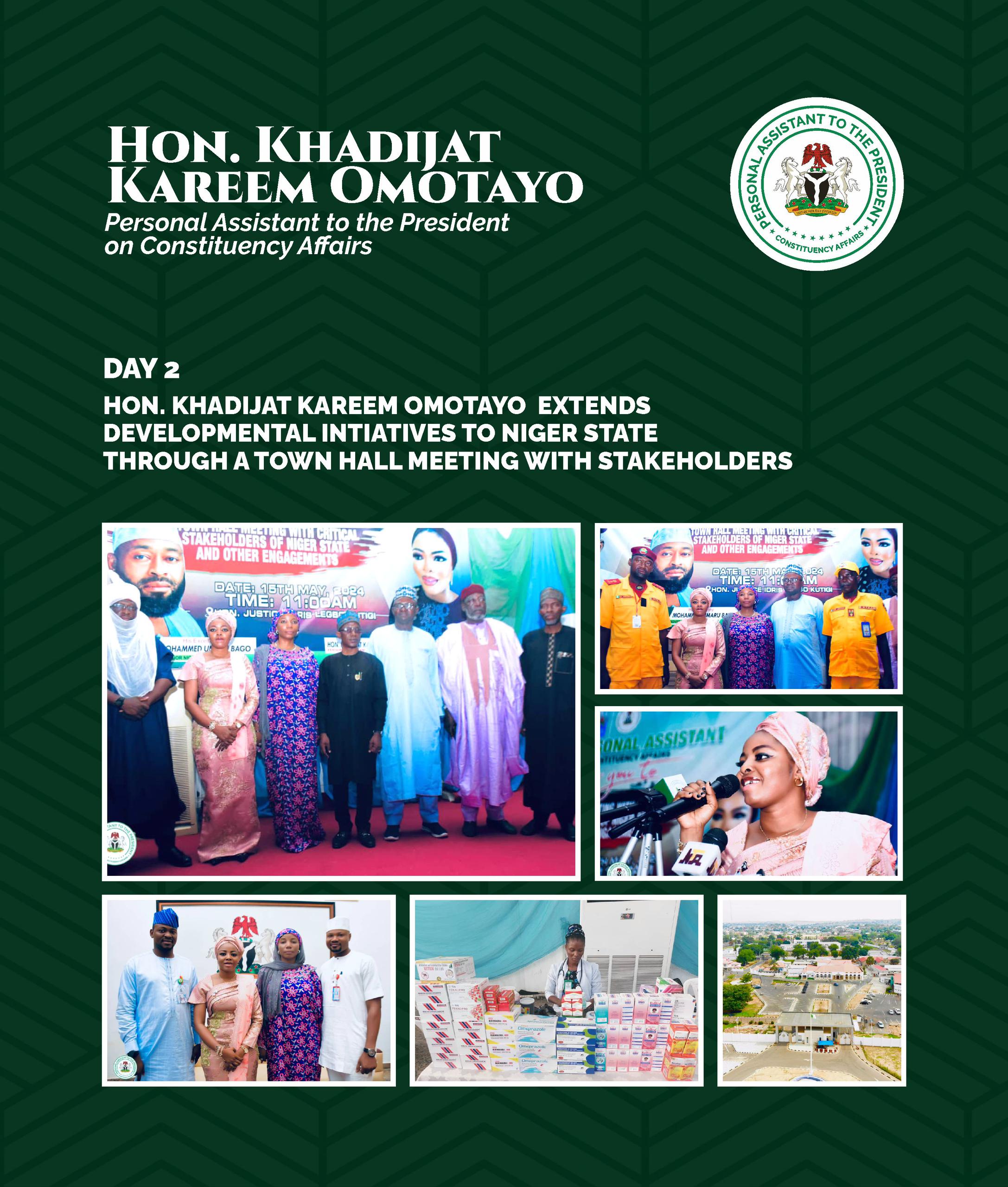 Hon. Khadijat Kareem Extends Developmental Initiatives to Niger State ...