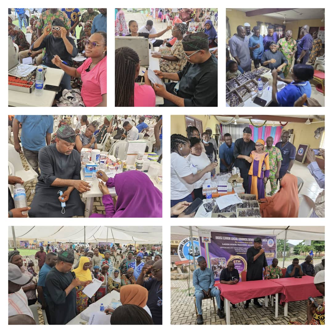 Akogun Wale Anomo Launches JIGI ANOMO at 6th Ikosi-Ejinrin LCDA Medical ...