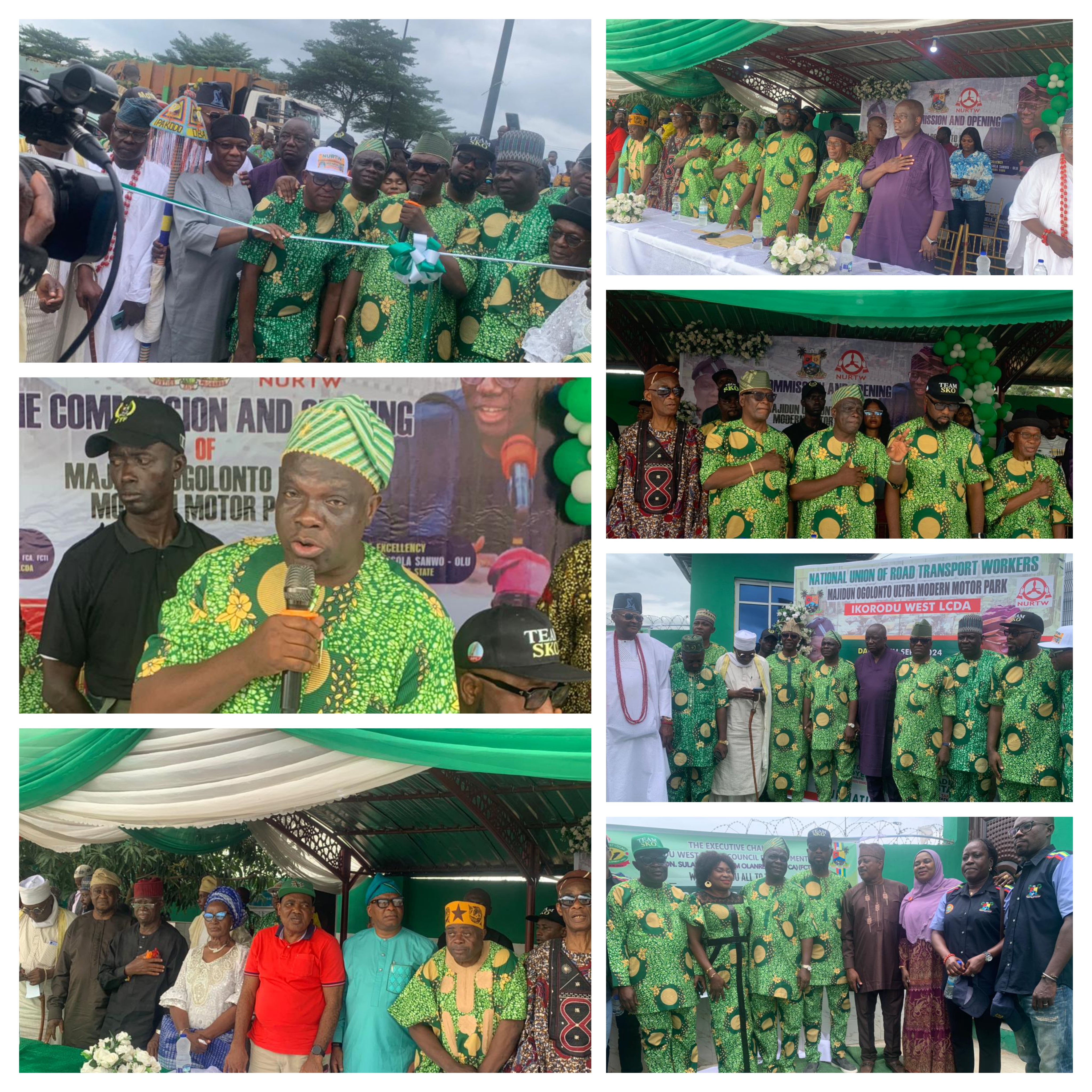 IKORODU WEST LCDA COMMISSIONS OGOLONTO ULTRA-MODERN MOTOR PARK ~Ajasa-Info