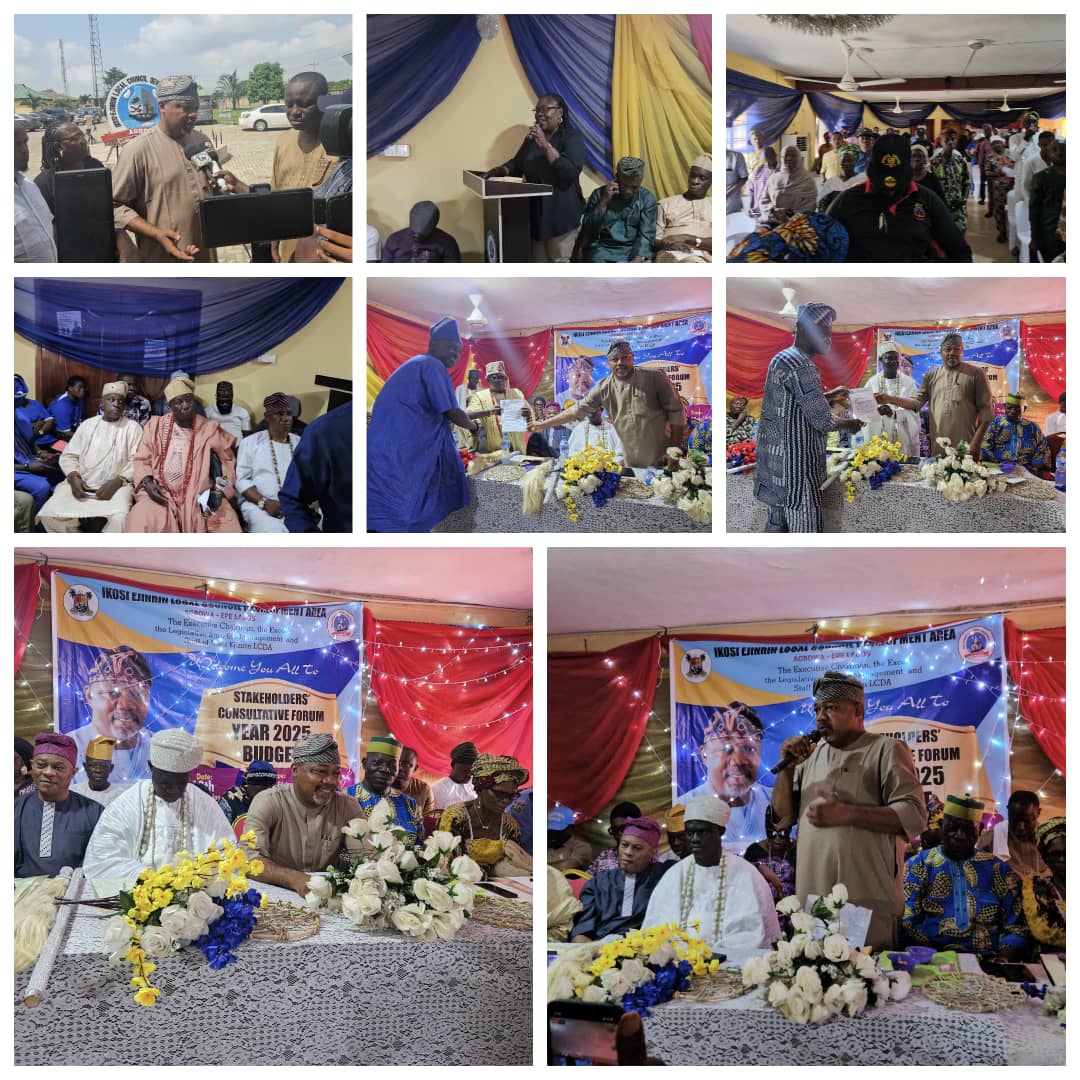 IKOSI-EJINRIN LCDA HOSTS STAKEHOLDERS’ CONSULTATIVE FORUM ON 2025 ...