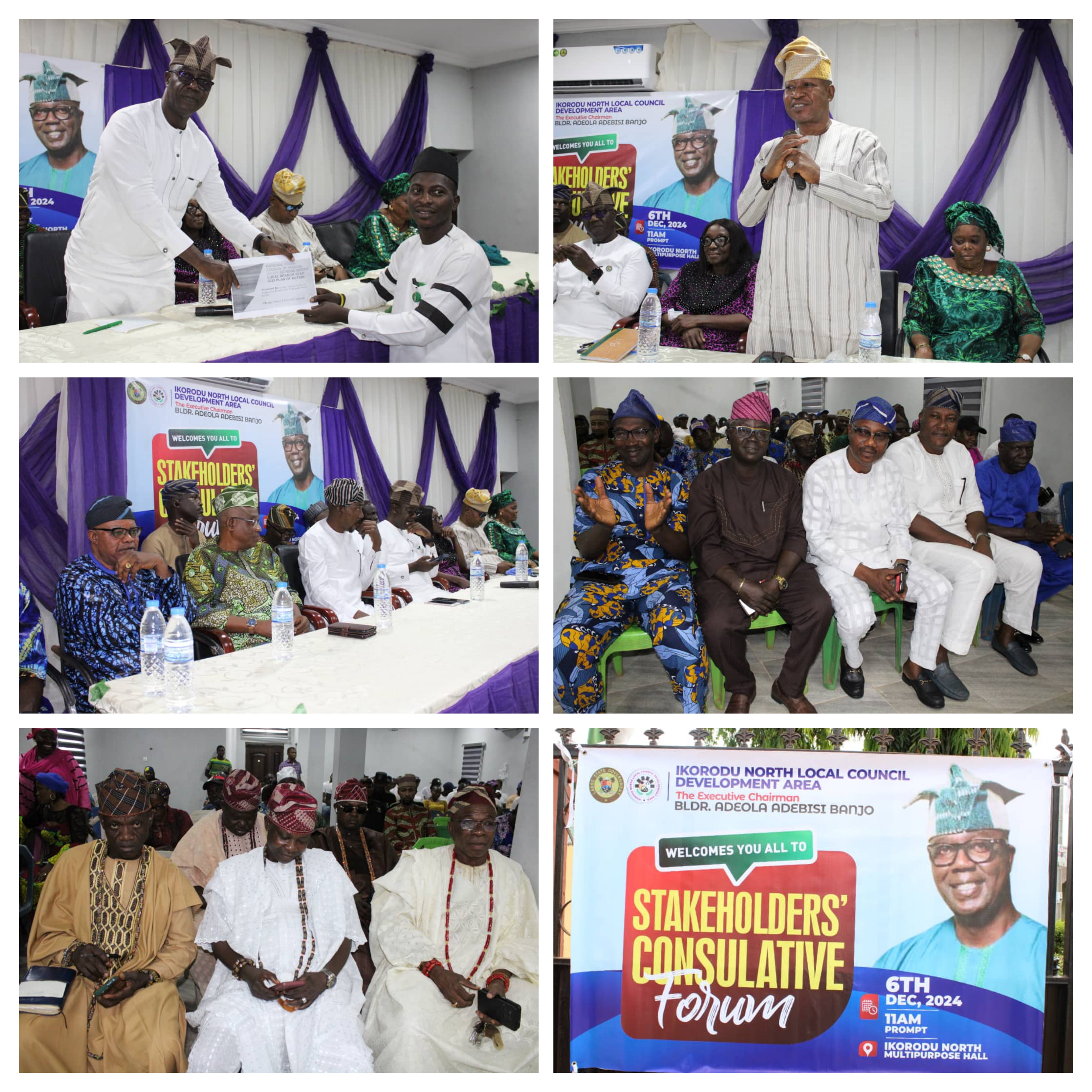 Ikorodu North LCDA Hosts 2025 Budget Stakeholders forum ~Ajasa-Info