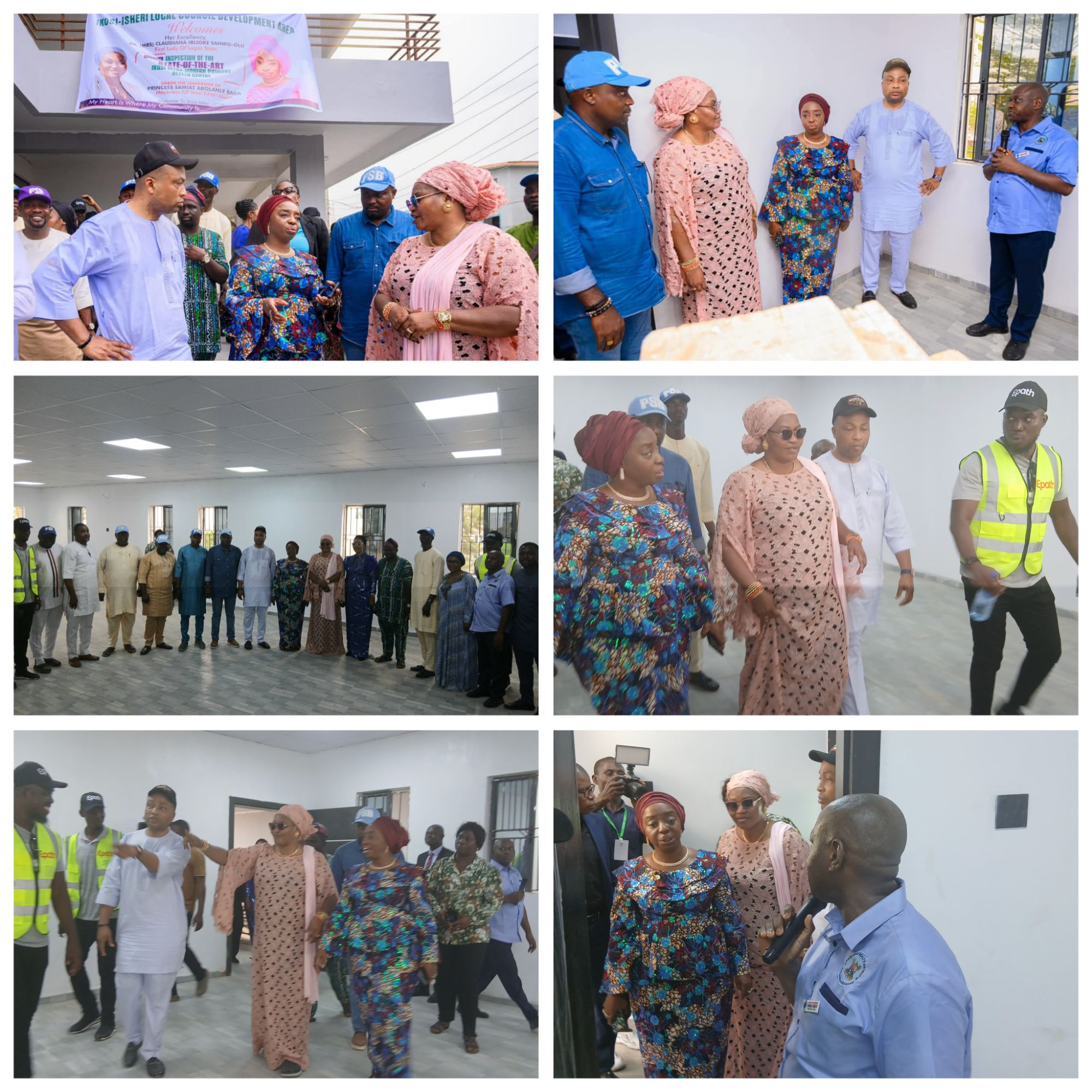 FIRST LADY OF LAGOS INSPECTS ULTRA-MODERN IKOSI-ISHERI LCDA HEALTH ...