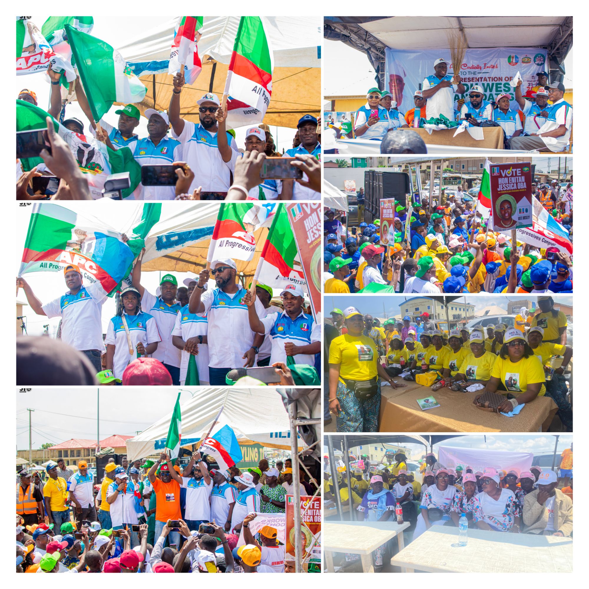 APC Flags Off Campaign in Ikorodu West LCDA with Flag Presentation to ...