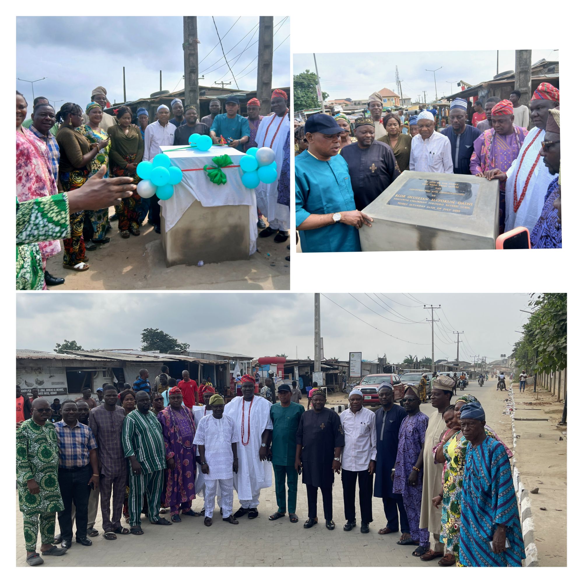 BUILDER OLUSESAN DAINI COMMISSIONS ABUJA-LASORI ROAD IN IBESHE AS ...
