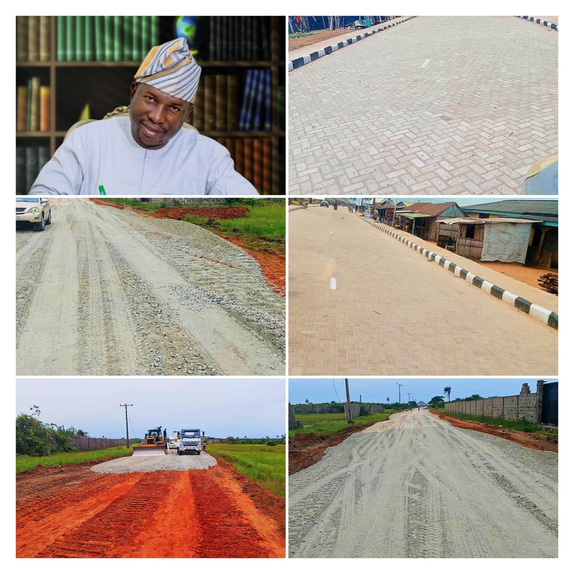ENGR. RASAK KASALI DELIVERS FOLU TOWN ROAD, OTHER ACCESS ROADS ~Ajasa-Info