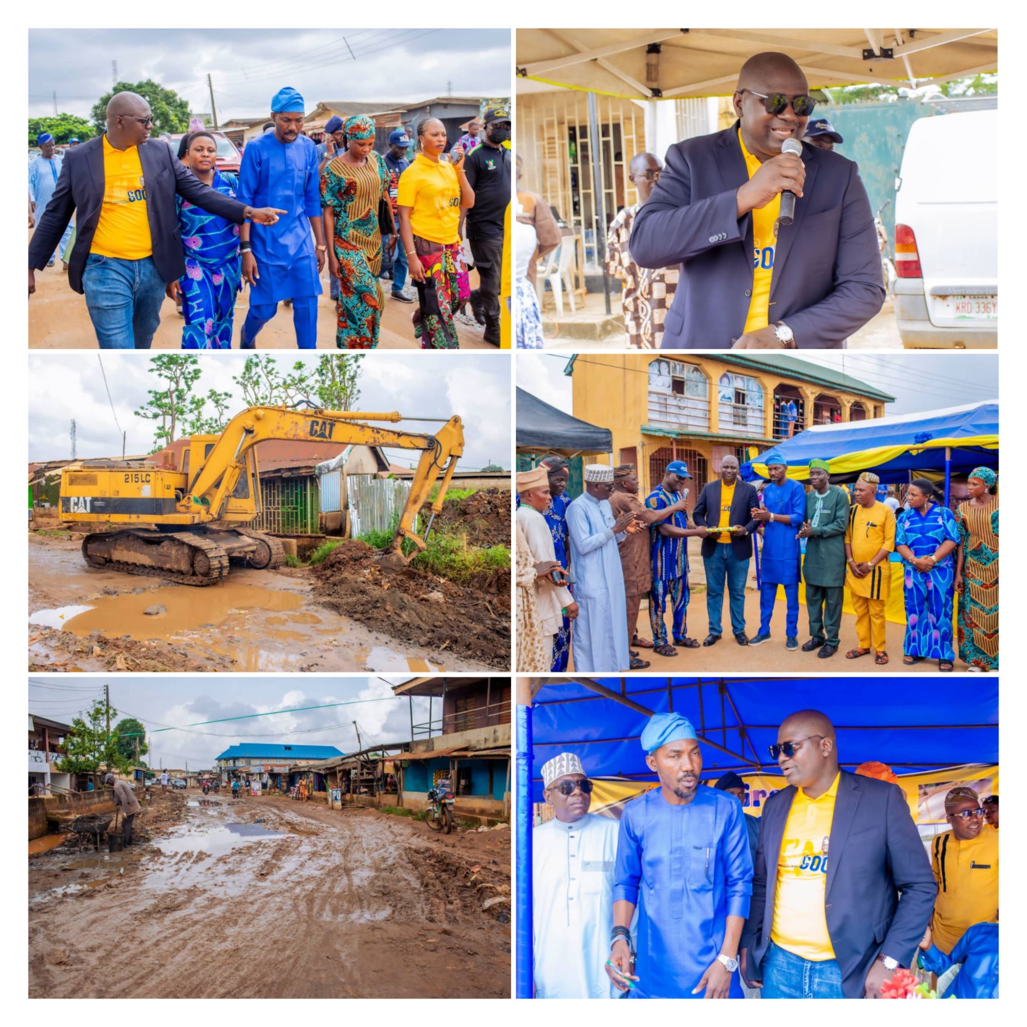 Odogunyan, Agbede Erupt in Joy as Senator Tokunbo Abiru Flags Off ...