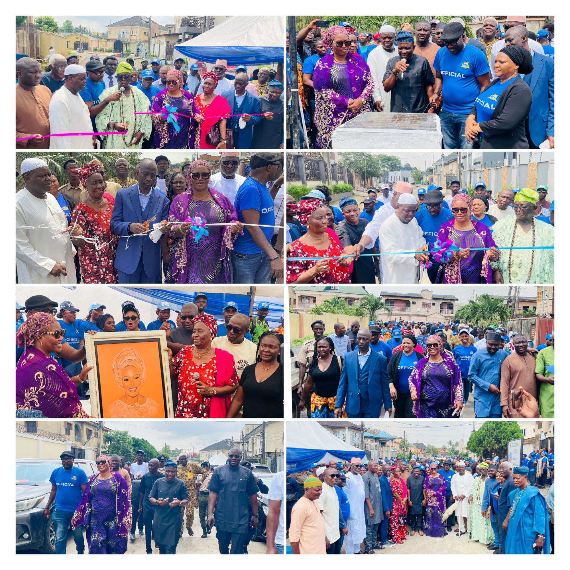 Residents of Bello Folawiyo Rejoice as Princess Samiat Bada Delivers ...