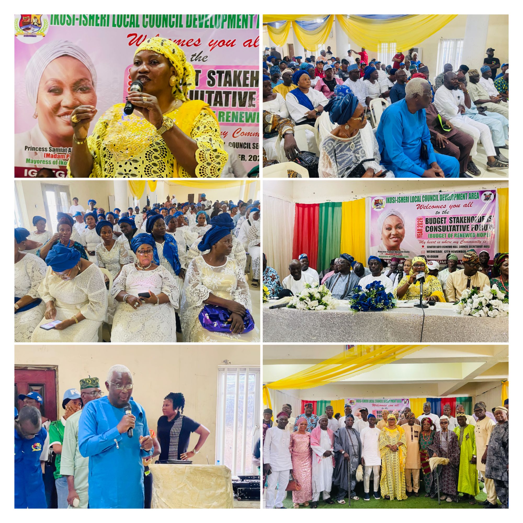 Ikosi-Isheri LCDA Holds Consultative Forum as Princess Samiat Bada ...