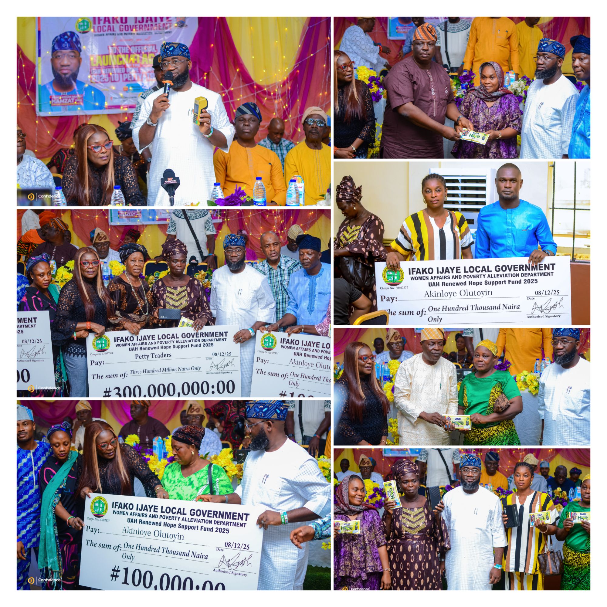 PRINCE USMAN HAMZAT UNVEILS ₦300 MILLION UAH RENEWED HOPE SUPPORT FUND ...