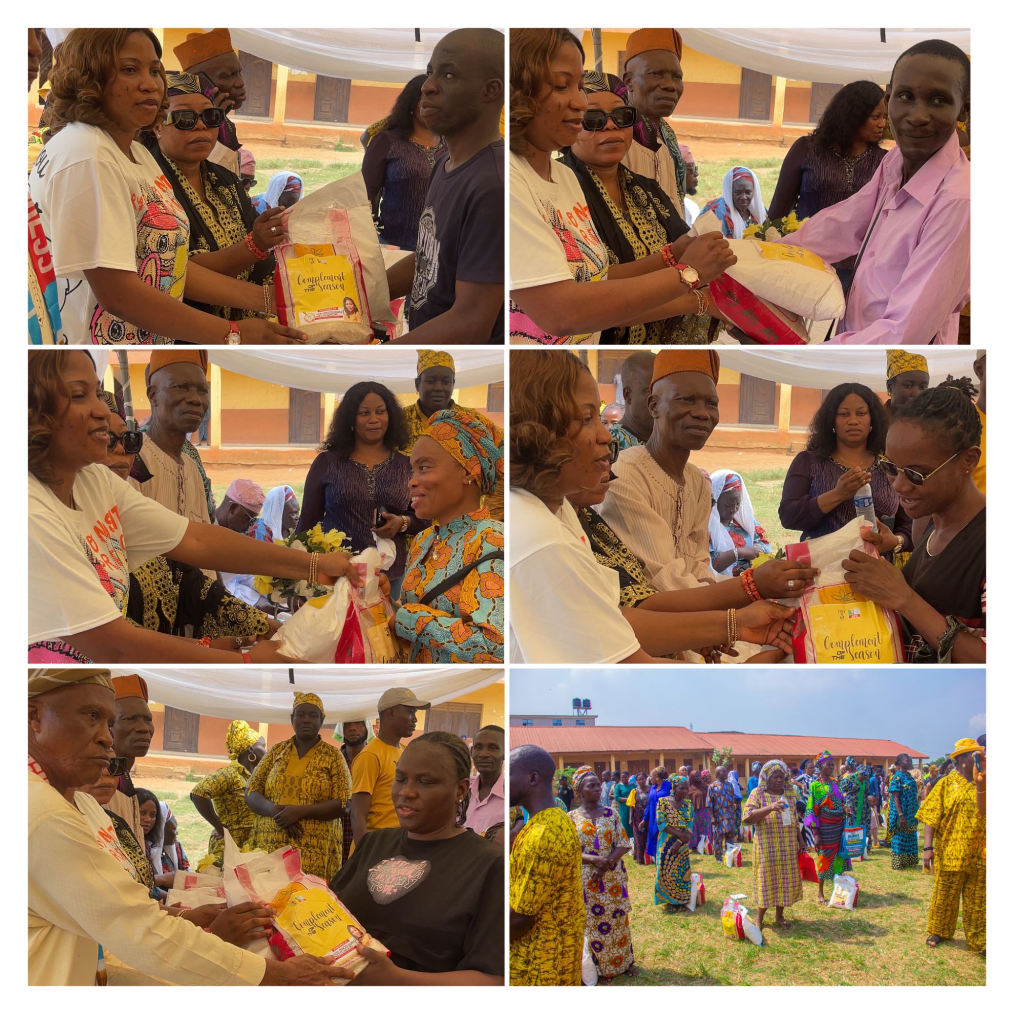 Princess Basirat Banjoko Spreads Yuletide Cheer with Food Distribution ...