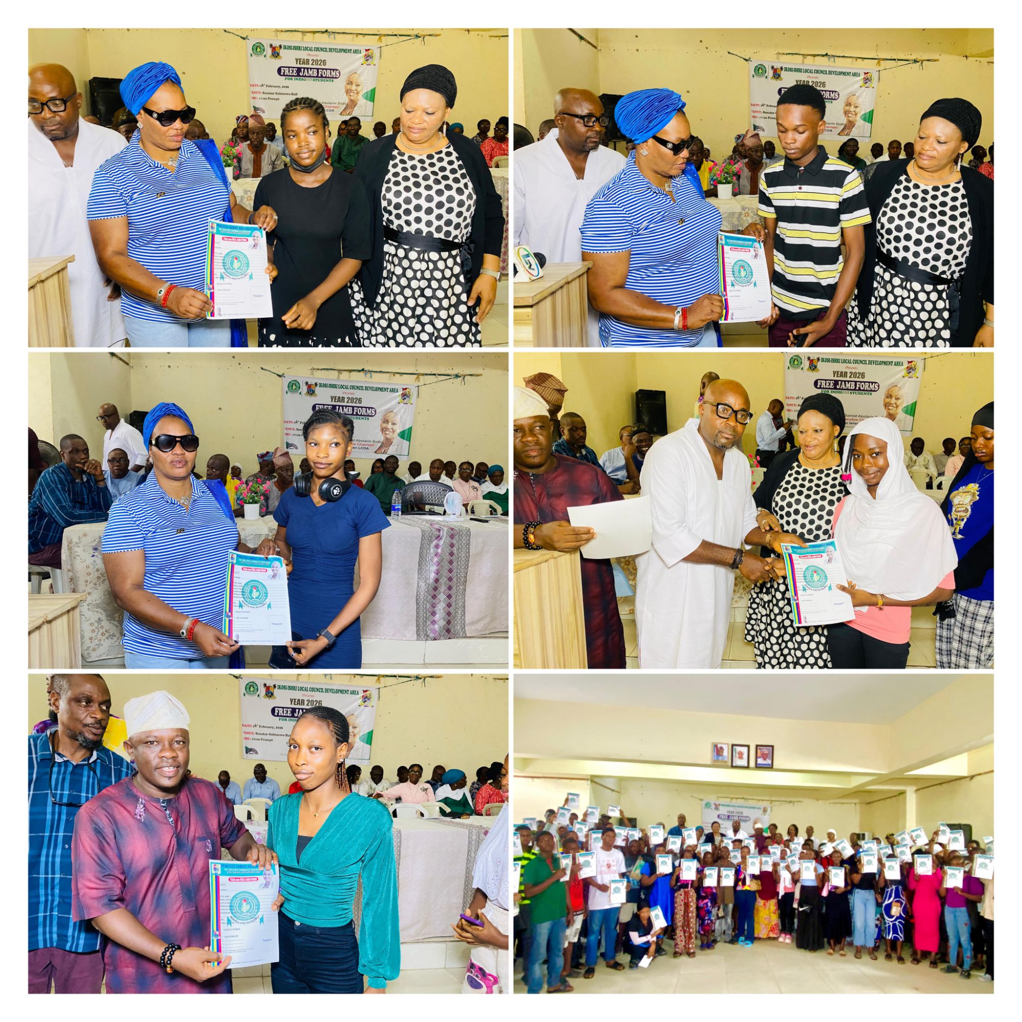 Princess Samiat Bada Distributes Free JAMB Form to Students, Reaffirms ...