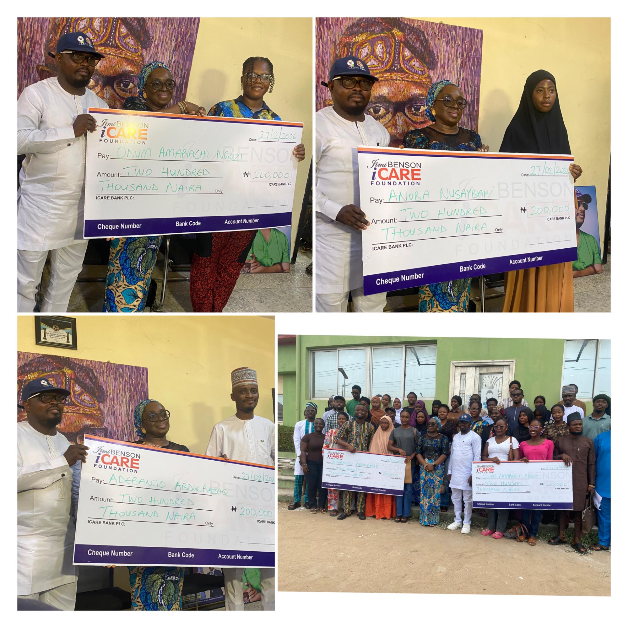Rep. Babajimi Benson Awards ₦200,000 Support to Over 40 Ikorodu Law ...
