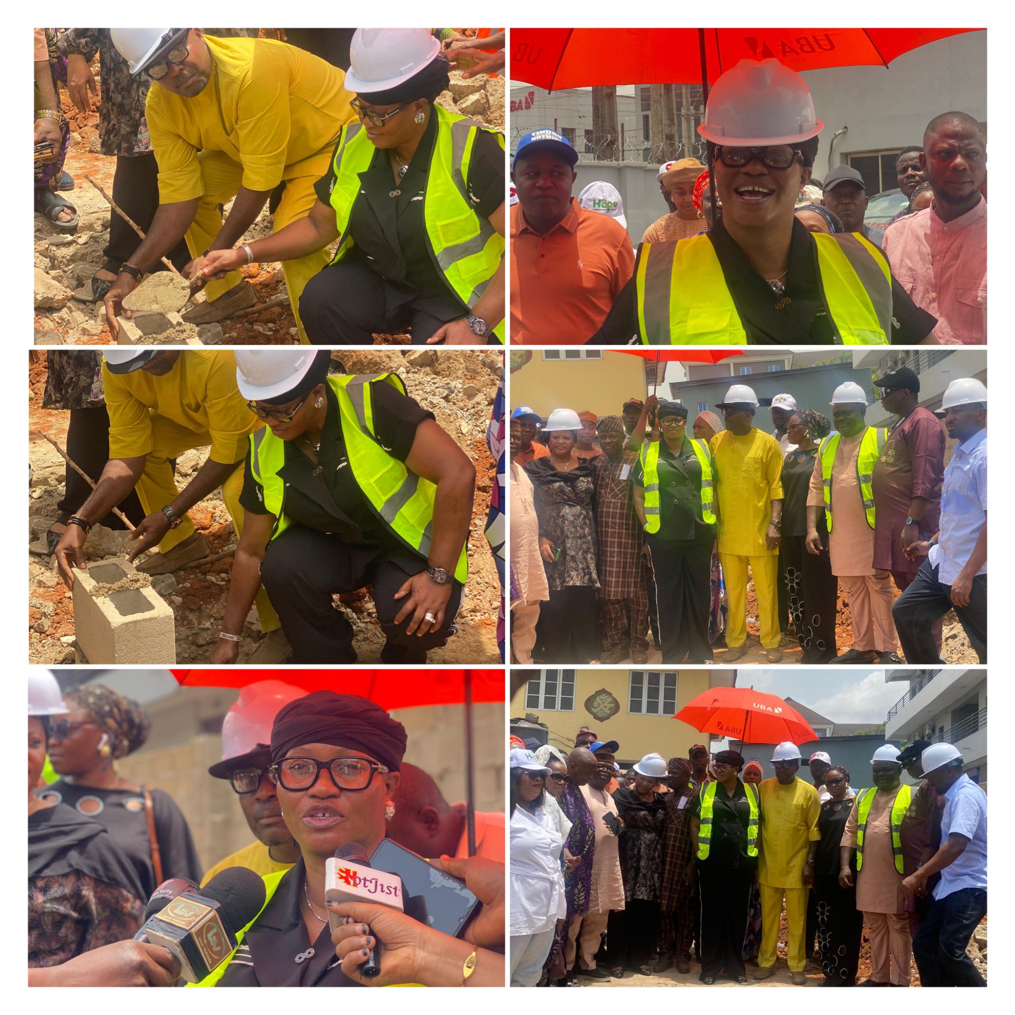 Princess Samiat Bada Performs Groundbreaking Ceremony for Fire Station ...