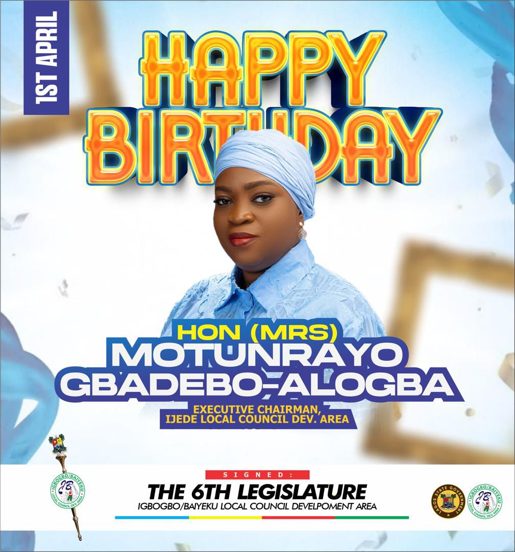 Igbogbo-Baiyeku Legislative Arm Congratulates Hon. Motunrayo Gbadebo ...