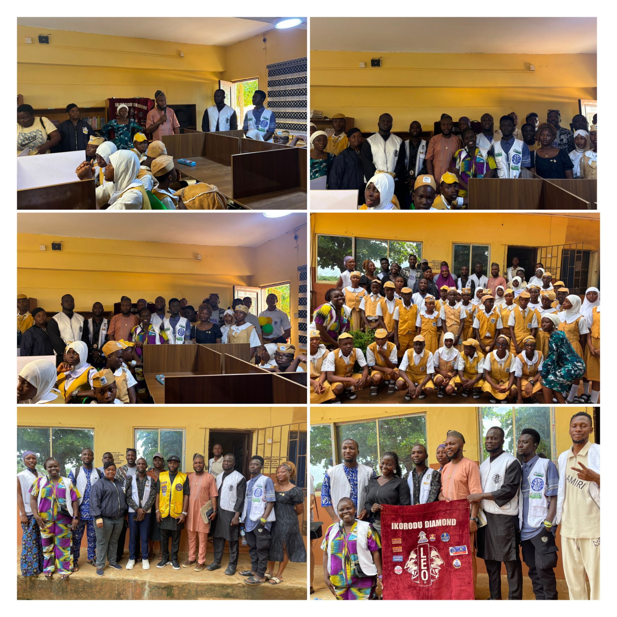 Ikorodu Diamond Leo Club, HOA Addicts Renovate Library and ICT Hub at ...